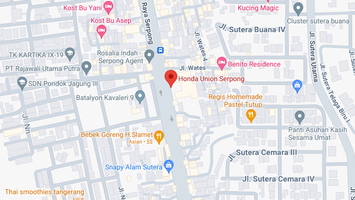 Pricelist | Honda Union Serpong